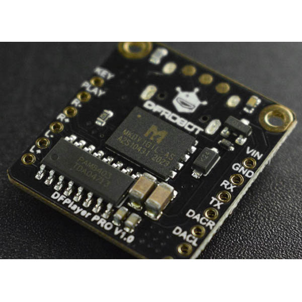 DFPlayer Pro - Dual Channel MP3 Module with 128MB Storage (Arduino ...