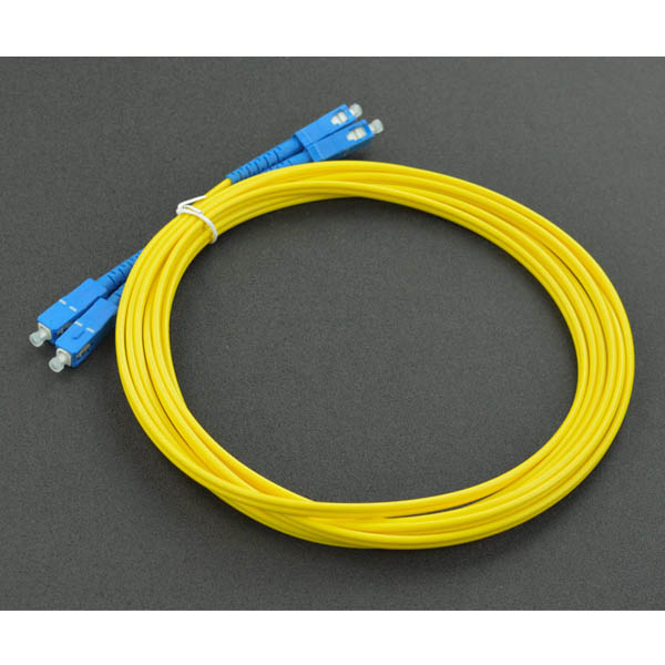 UART Fiber Optic Transceiver Module + 3mm SC-SC Single Mode Duplex ...