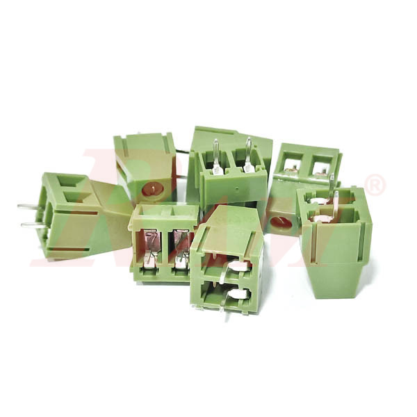 2 Pin PCB Screw Terminal Block Pitch 5mm - 14.1mm Long (R.5) | RAM ...
