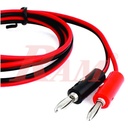4mm Banana Plug to Crocodile Alligator Clip Test Probe Cable (AD38 ...