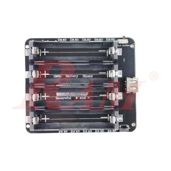 Lithium Battery Shield 4x18650 Mobile Power Expansion Board Module 5V ...