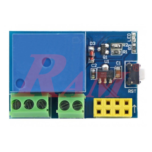 ESP8266 WiFi 1 Relay Module | RAM Electronics website