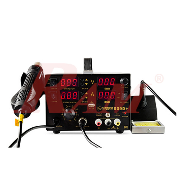 Hot Air 909D+ Multi-Function Rework Station 3 in 1 | RAM Electronics ...