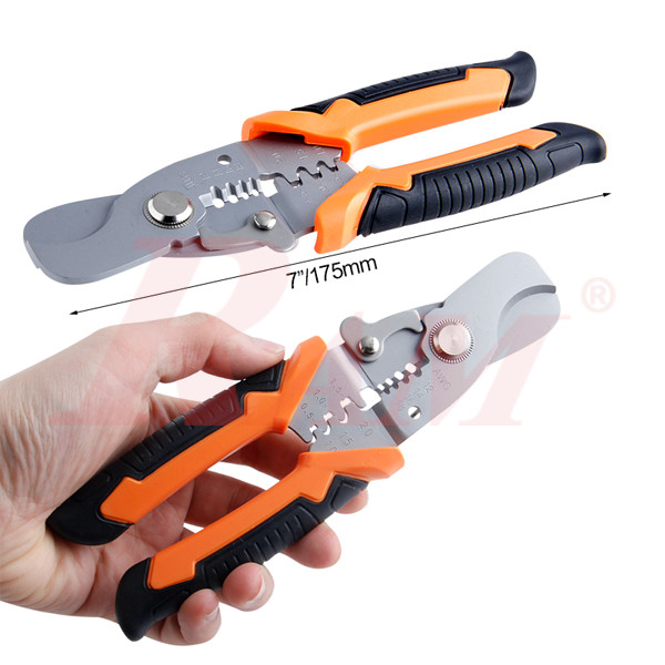 RT120-6281 Wire Stripper Shear 7" and Crimping Pliers 12-18 AWG | RAM ...