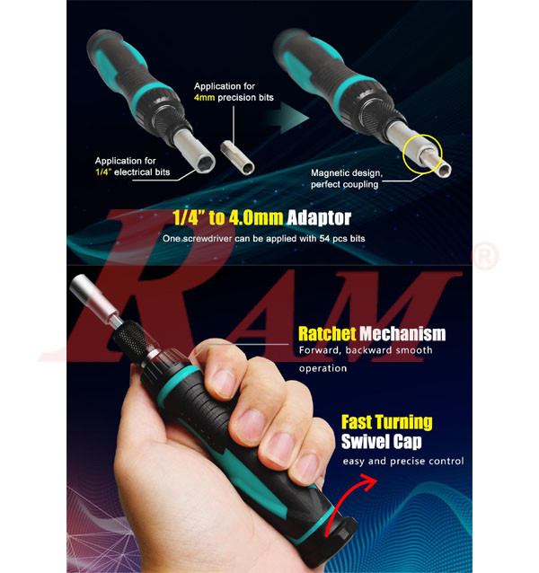 Pro'sKit® SD-9857M 57 in 1 Screwdriver Set | RAM Electronics website