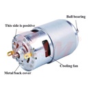 DC Motor 12V 80W 13000 rpm - Model 775 Motor (High Speed Motor) | RAM ...