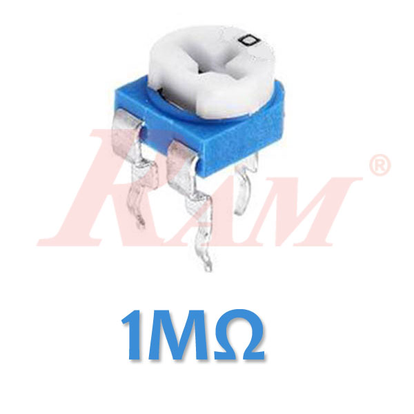 Top Adjust Potentiometer 1MΩ | RAM Electronics website