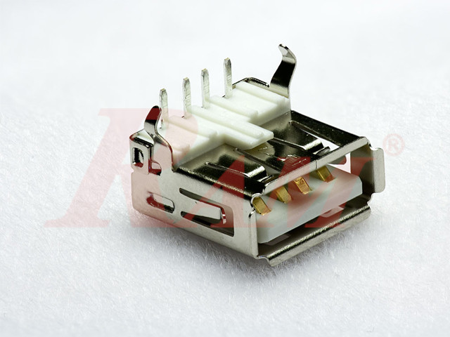 USB Connector on PCB Type A Female 4pin (SKU#USB1) | RAM Electronics ...