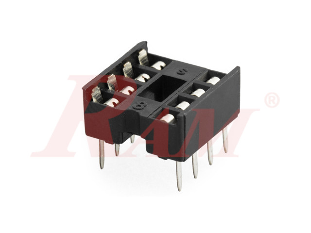 IC Socket N4+4 - Base 8 pin | RAM Electronics website