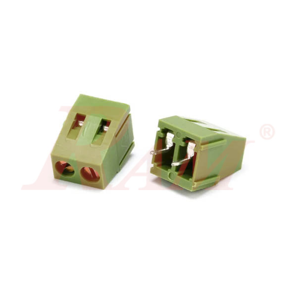 2 Pin PCB Screw Terminal Block Pitch 5mm - 14.1mm Height (R.5) | RAM ...