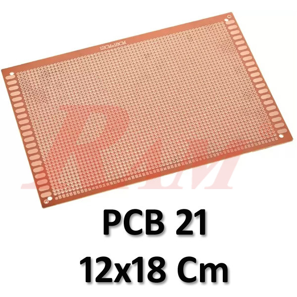 PCB 12x18 cm2 Dots Holes (SKU#PCB21) | RAM Electronics website
