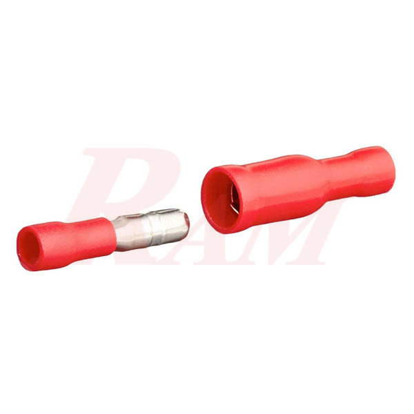 Gauge Male-Female Solderless Crimp Bullet Connector (R.8) | RAM ...
