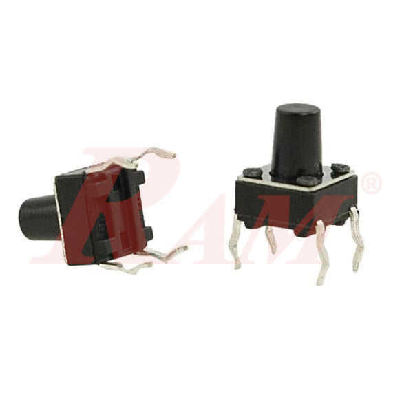 Press 4pin 6x6x7 mm Tack Switch | RAM Electronics website