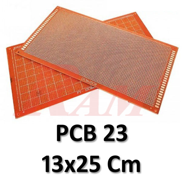 PCB 13x25 cm2 Dots Holes (SKU#PCB23) | RAM Electronics website