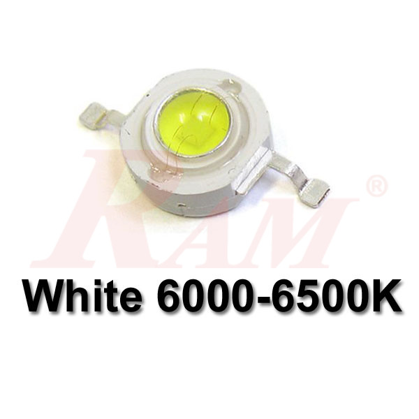 LED SMD 1W High Power White | RAM Electronics website