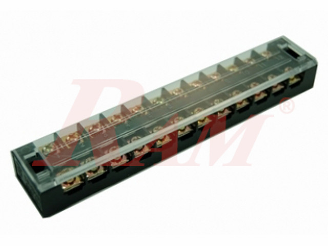 TB2512 - 12 Pin Fixed Barrier Terminal Block (25A-600V) | RAM ...
