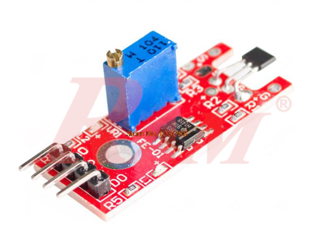 Linear Magnetic Hall Effect Switch Sensor Module (SKU#KY024) | RAM ...