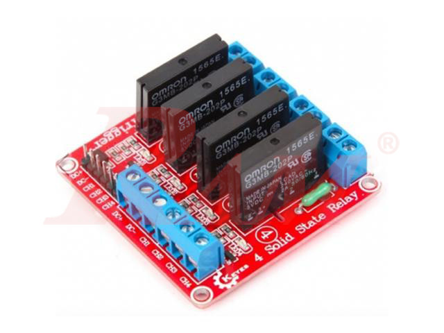 4 Output Channel SSR Solid State Relay 5V Module (SKU#KIT.D14) | RAM ...