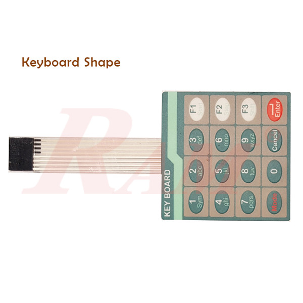 KP-101 Standard Matrix Key Pad 4x4 Flat (Keyboard Shape) Original 3M ...