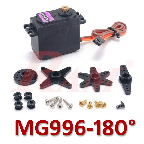 MG996R Servo Motor 180° 11 kg.cm Metal Gears | RAM Electronics website