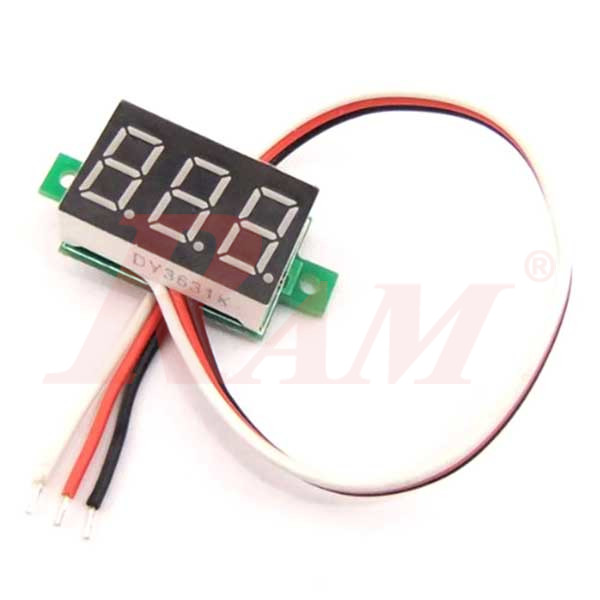 Digital Panel Meter PCB 0 ~ 100Vdc Voltmeter | RAM Electronics website