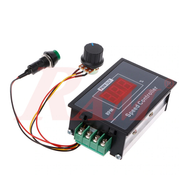 PWM 30A Motor Speed Control Switch Manual (6Vdc to 60Vdc) | RAM Electronics website