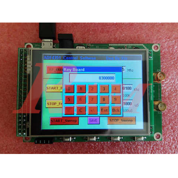 ADF4351 DDS RF Signal Generator 35MHz ~ 4.4GHz With TFT Touch Screen ...