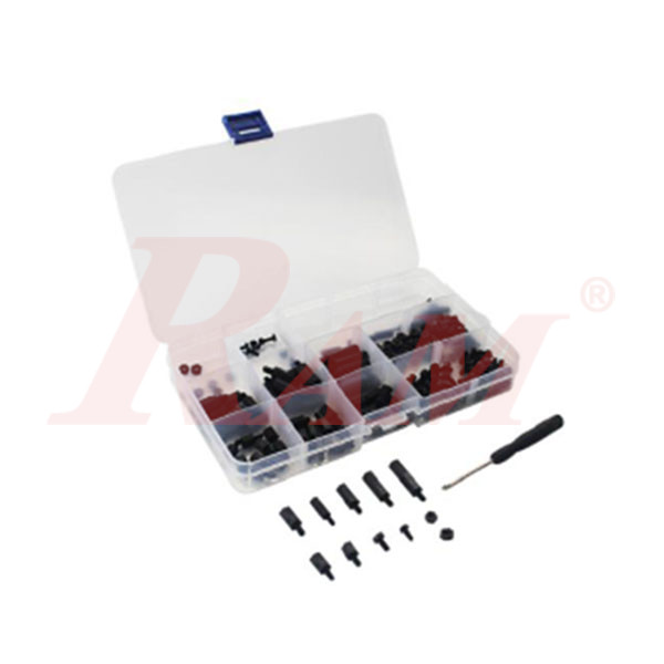 Plastic Hex Spacer Kit - 70pcs Black Nylon Spacer Set | RAM Electronics ...