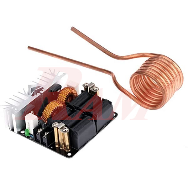 Induction Heating 1000W ZVS 12-48Vdc 20A With Coil | RAM Electronics ...