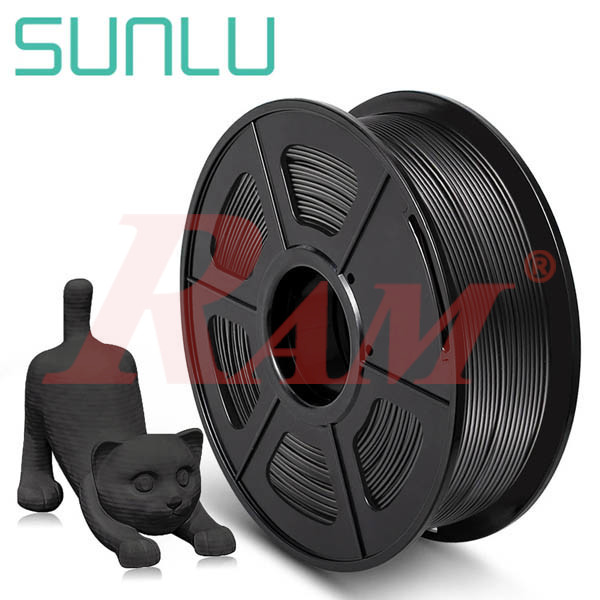 PLA 3D Printer Filament (1.75mm) Black Color 1Kg Roll (SKU#SL100) | RAM ...