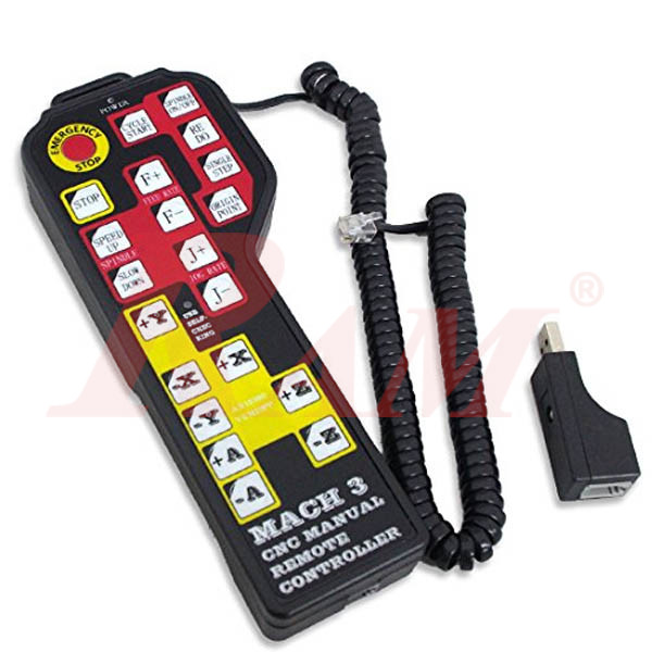 CNC Handle 4 Axis USB Pendant Manual Remote Control | RAM Electronics ...