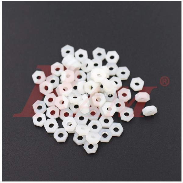 Nylon Plastic Nut 3 mm (100 pieces bag) | RAM Electronics website