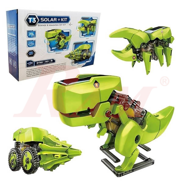 DIY Solar T3 Educational Dinosaur Robot Kit | RAM Electronics website
