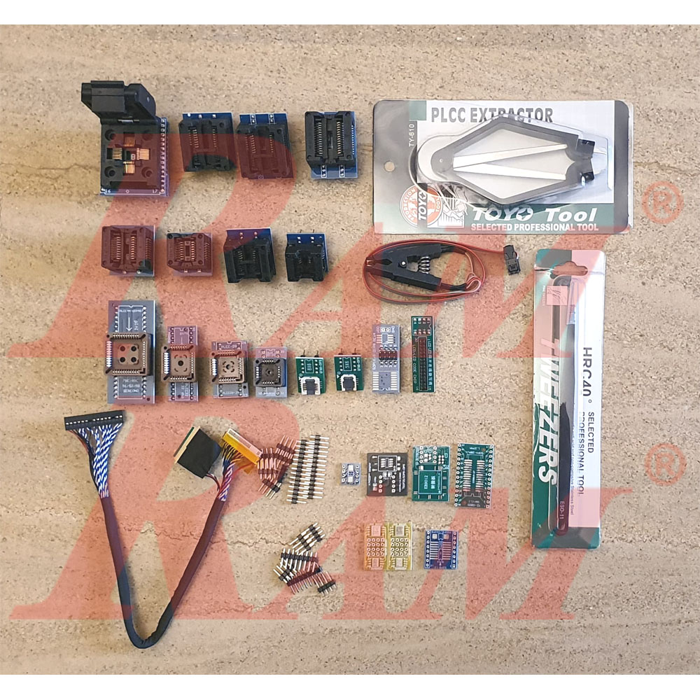 Programmer Adapter Professional SET 27 Pcs | RAM Electronics website