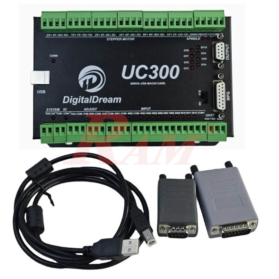 UC300 MACH3 USB 4-Axis CNC Controller | RAM Electronics website