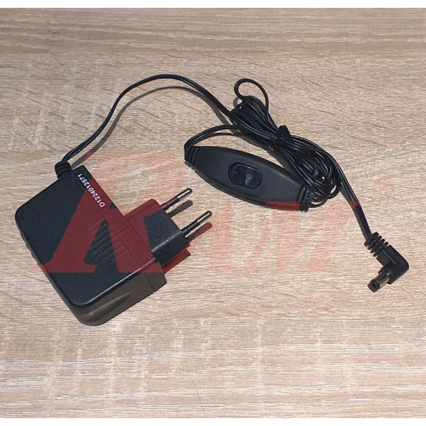 Wall Power Adapter 12Vdc 1A - With On/Off Switch | RAM Electronics website